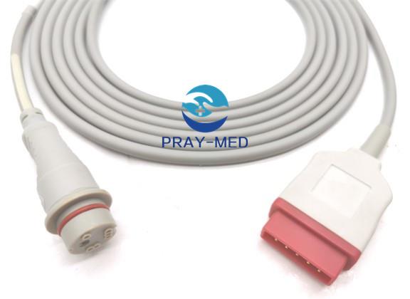 GE Healthcare 11pin Compatible IBP Adapter Cable To BD Connector ...